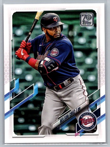 2021 Topps #219 Nelson Cruz Minnesota Twins Baseball Card | eBay