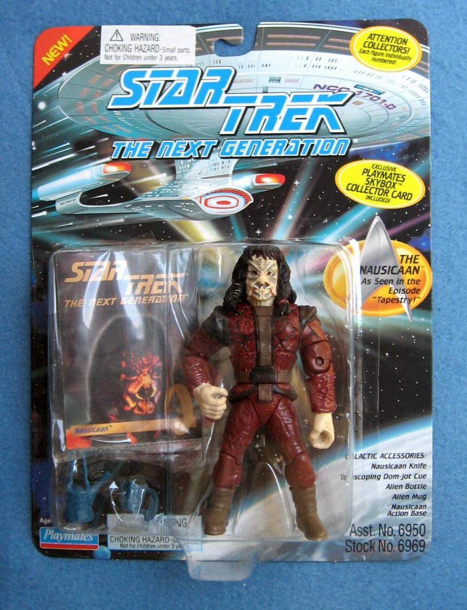 THE NAUSICAAN STAR TREK THE NEXT GENERATION 5 INCH FIGURE PLAYMATES | eBay