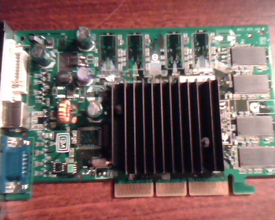 AGP card NVIDIA P162 8911 Ver 320 180-10162-0000-B00GX Video VGA DVI | eBay