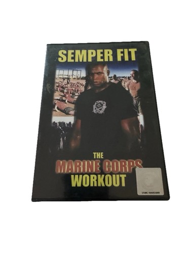 SEMPER FIT The Marine Corps Workout DVD U.S. Marines Exercise Video ...