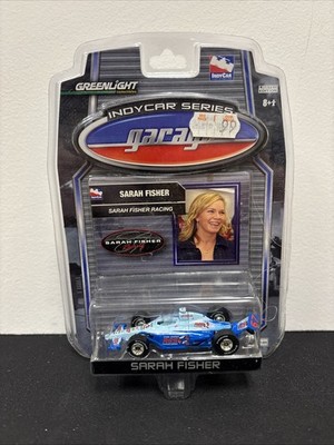 INDYCAR SERIES GARAGE TOY CAR SARAH FISHER GREENLIGHT DIECAST LTD ED ...