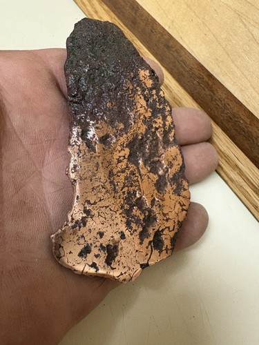 9 Oz Polished Michigan Native Glacial FLOAT COPPER Specimen Keweenaw ...