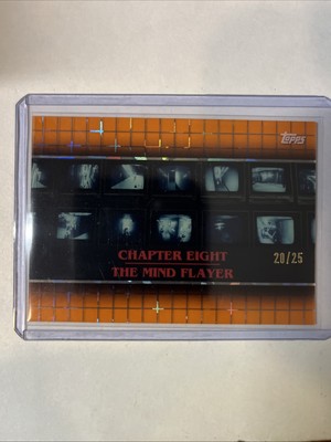 2025 Topps Stranger Things High Tek - The Mind Flayer Orange Compendium ...