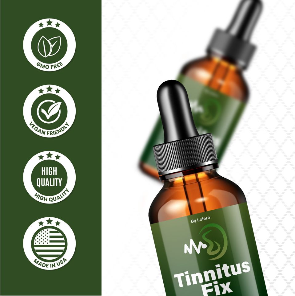 Tinnitus Fix Ear Health Drops All Natural TinnitusFix Vitamin (2 oz) | eBay