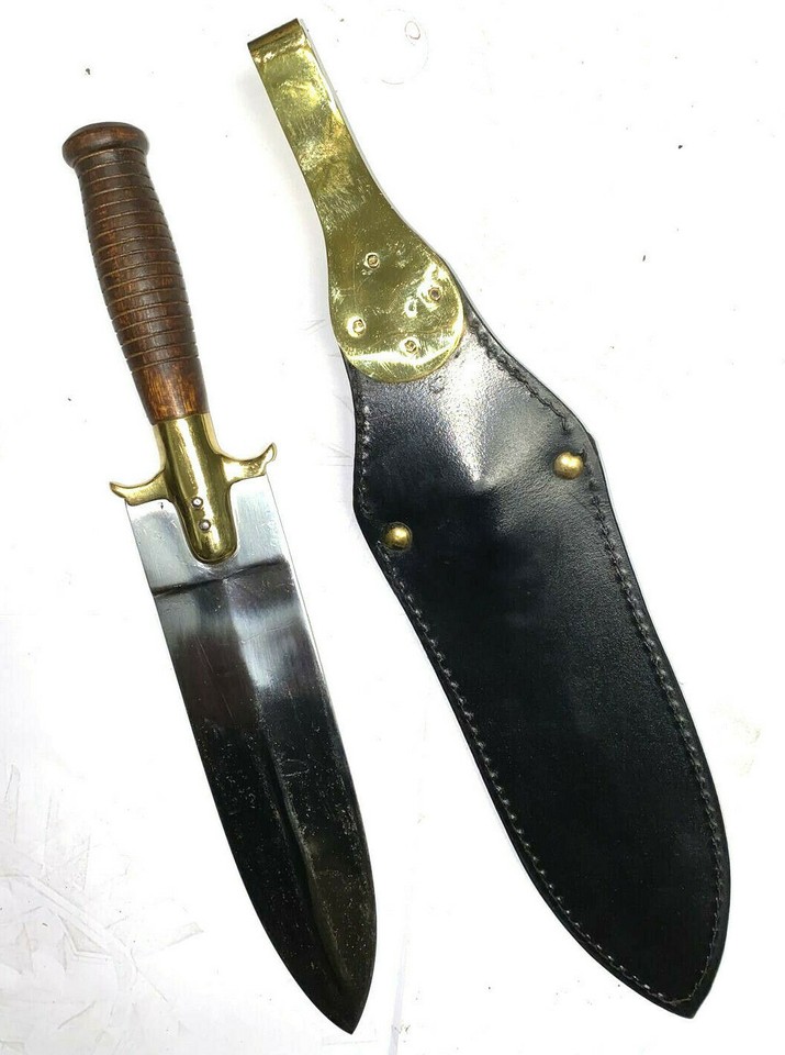 M1880 Hunting Implement with Leather Sheath - Reproduction | eBay