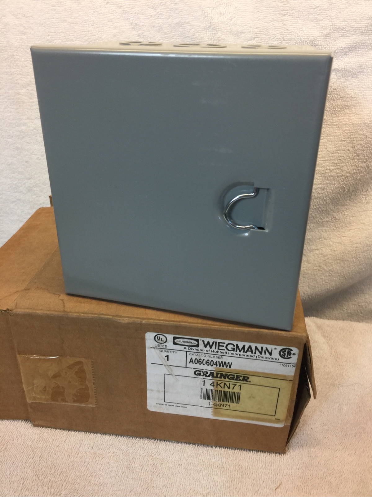 Hubbell / Wiegmann Electrical Enclosure Box A060604WW (2488) | eBay