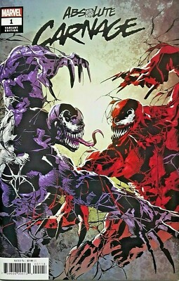 Absolute Carnage #1 Mike DeBalfo Trade Dress Variant Cover Marvel ...