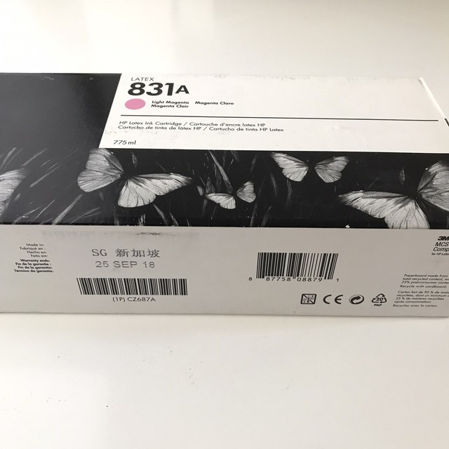 HP CZ687A 831A Ink Cartridge - Light Magenta for sale online | eBay