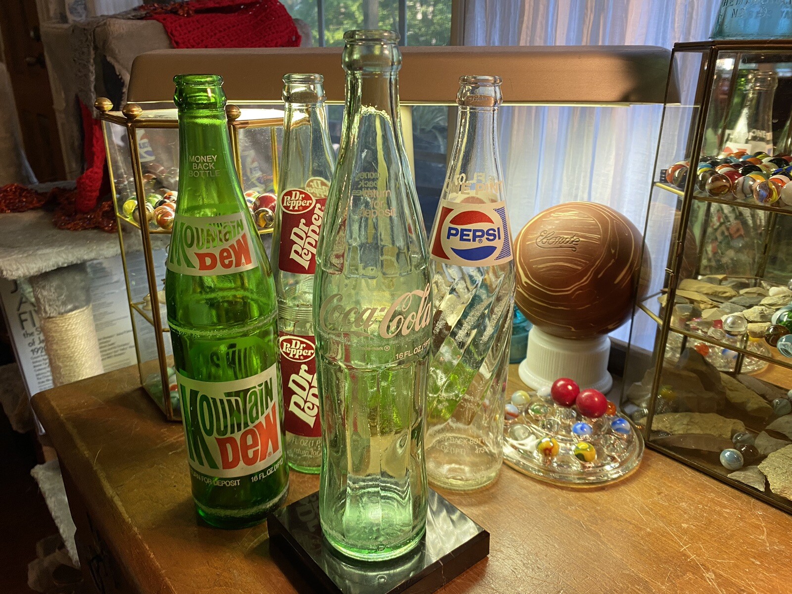 Vintage Advertising Soda Bottle Collection Coke Pepsi Dr Pepper ...