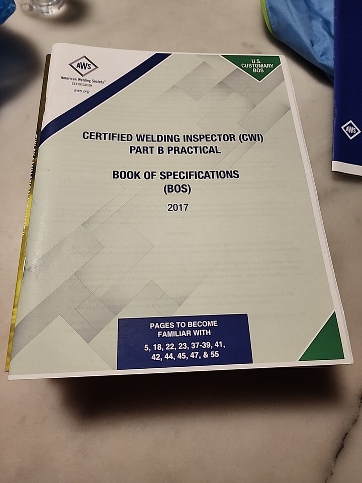 Cwi Welding Books All Welding Inspection Books For Cwi | eBay