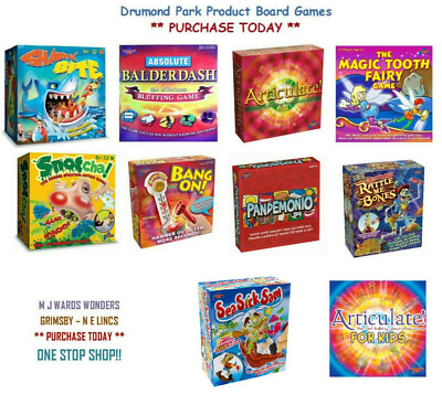 Drumond Park Product Games - ABSOLUTE BALDERDASH, ARTICULATE, SNOTCHA ...