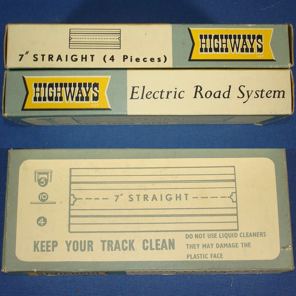PLAYCRAFT TOYS MODEL MOTORING ELECTRIC HIGHWAYS SYSTEM TRACK 3004 7 ...