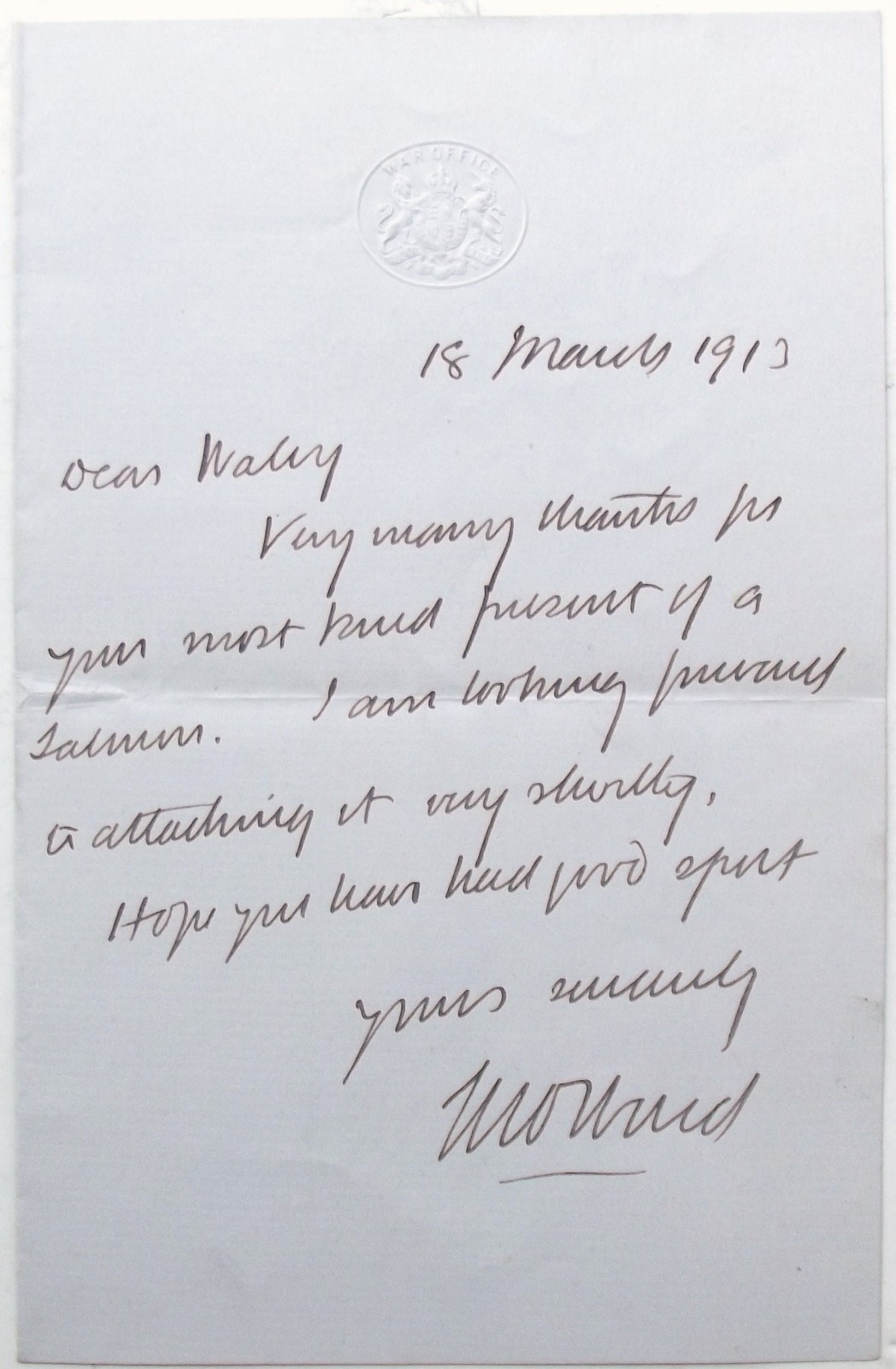 General Thomas Morland Prominent British World War I Commander ...