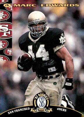 1997 Score Board NFL Rookies #57 Marc Edwards | eBay