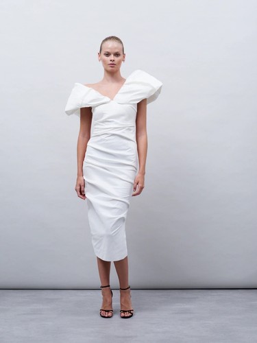 Rachel Gilbert Frey dress - ivory - Size 3 (AU 12) RRP $990 | eBay ...