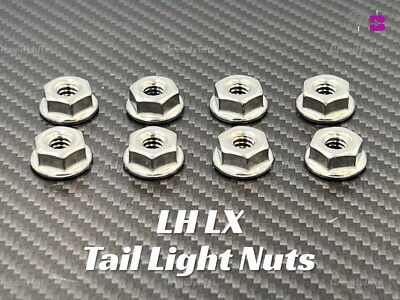 NEW TORANA TAIL LIGHT NUTS FOR LH LX MODELS STAINLESS STEEL (8) | eBay ...