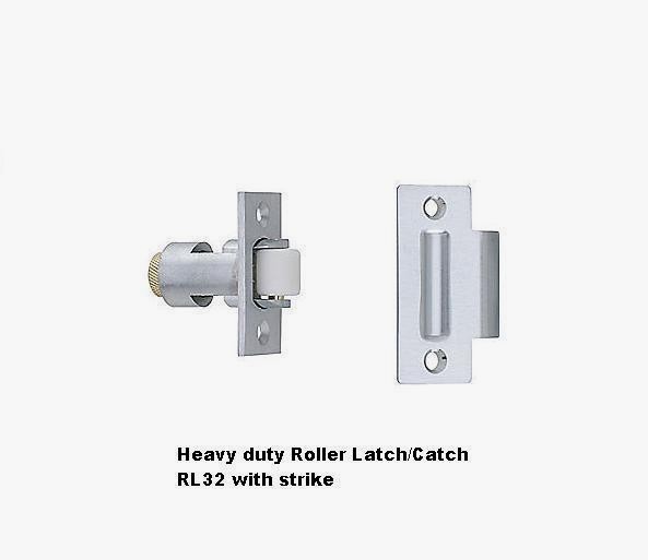 Ives RL32 26D Satin Brushed Chrome Roller Latch & Strike Heavy Duty ...