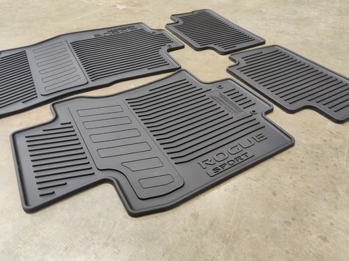 New Genuine OEM Nissan T99E1-6MA2A Rubber Floor Mat 4pc Set 2017-21 ...