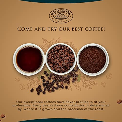 Gold Coffee Blue Mountain Blend Medium Roast Whole Bean Coffee 1lb. Pack of 1... | eBay