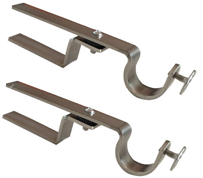 NoNo Bracket - Inside Mounted Blinds Curtain Rod Bracket Attachment ...