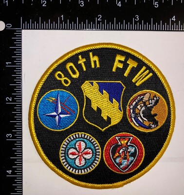 USAF US Air Force 80th FTW Fighter Training Wing Patch | eBay