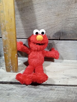 Sesame Street Small 8" Elmo Plush Stuffed Animal Soft Toy | eBay
