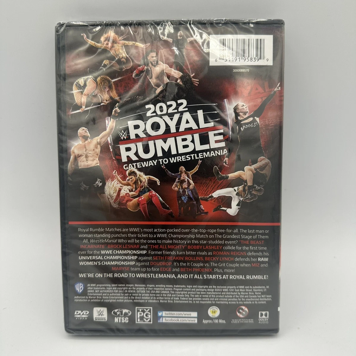 Wwe 2022 Dvd