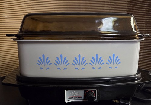 Vintage West Bend Slow Cooker with Griddle & Casserole Lid Model 8922 ...