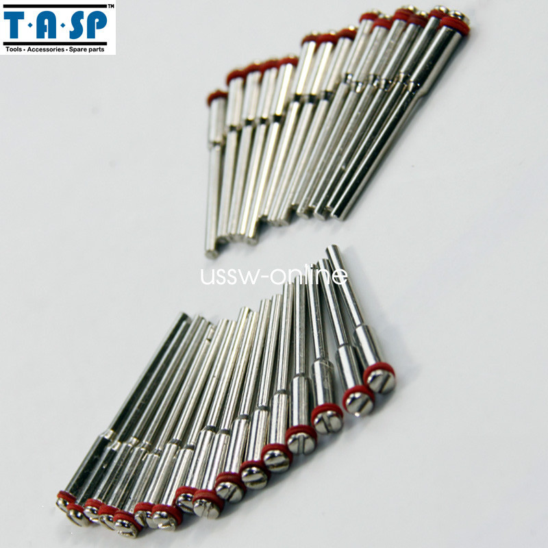 30PC Rotary Arbor Holder 3/32" Shank Reinforced Cut-Off Disc Connecting ...