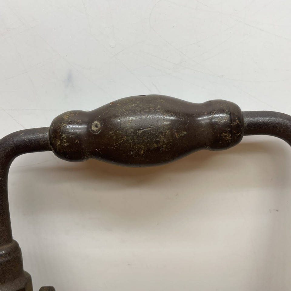 Vintage Lakeside 13 Inch Ratcheting Hand Drill Bit Brace Auger Tool ...