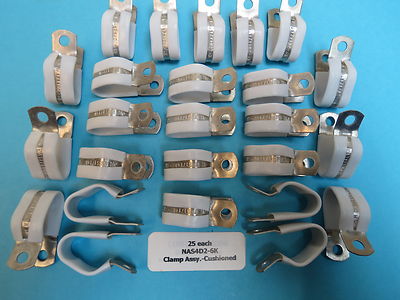 3/8” Special Elongated for 2 Wires/Lines Cushion Wire Loop Clamps ...