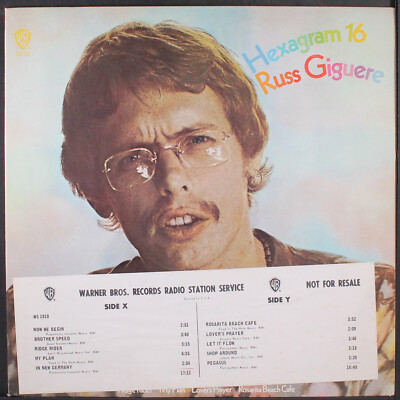 RUSS GIGUERE: hexagram 16 WB 12" LP 33 RPM | eBay Australia