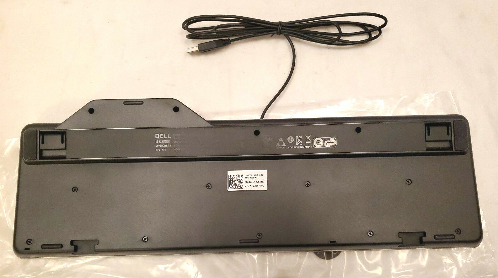 Genuine Dell USB Smart Card Reader Model Keyboard 3WPNC 03wpnc for sale ...