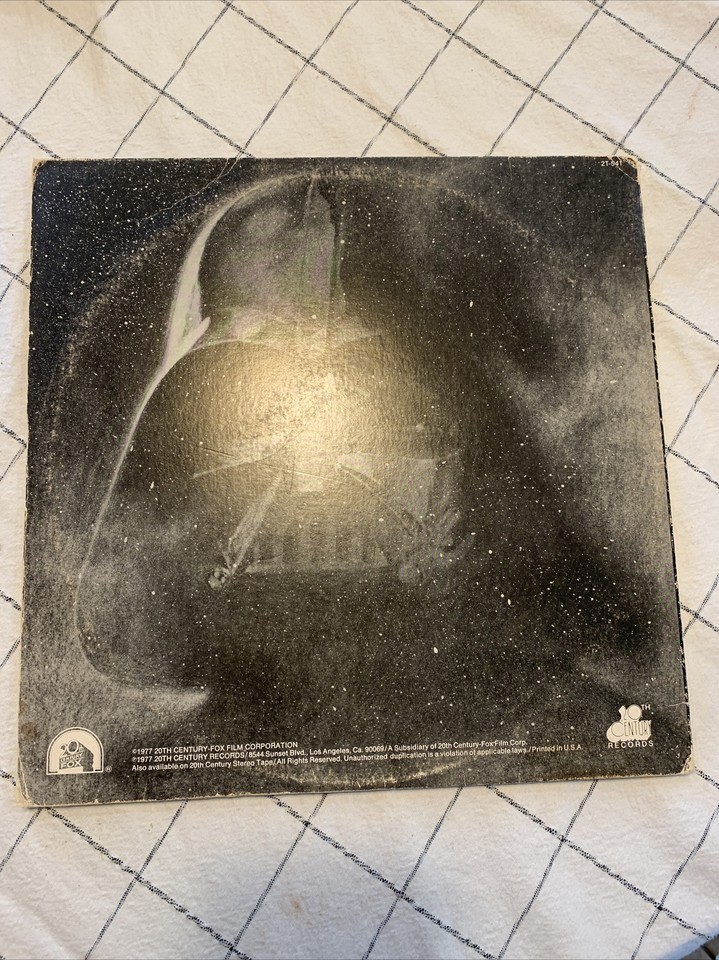 1977 Star Wars LP Record Original Pressing and Original Soundtrack - 2 ...