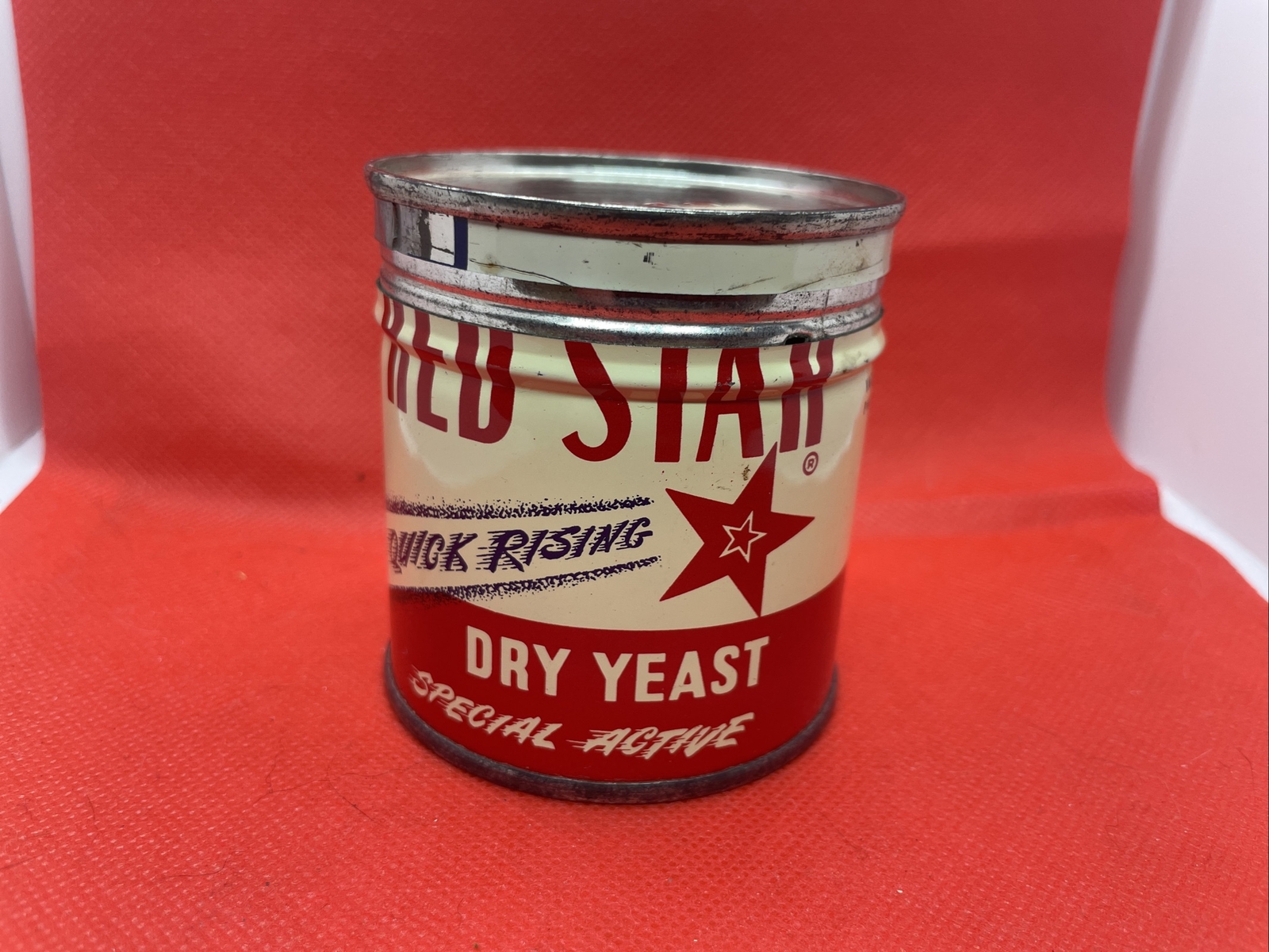 Vintage red star dry yeast tin | eBay