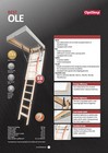 Optistep Wood Timber Folding Loft Ladder Hatch 70cm x 120cm (280cm ...