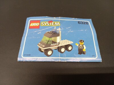 Vintage LEGO Set 6328 Helicopter Transport, Truck Instructions | eBay