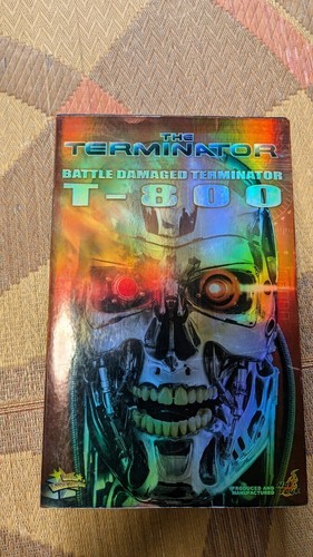 Hot Toys The Terminator Battle Damaged Terminator T-800 MMS02 1/6 2005 ...