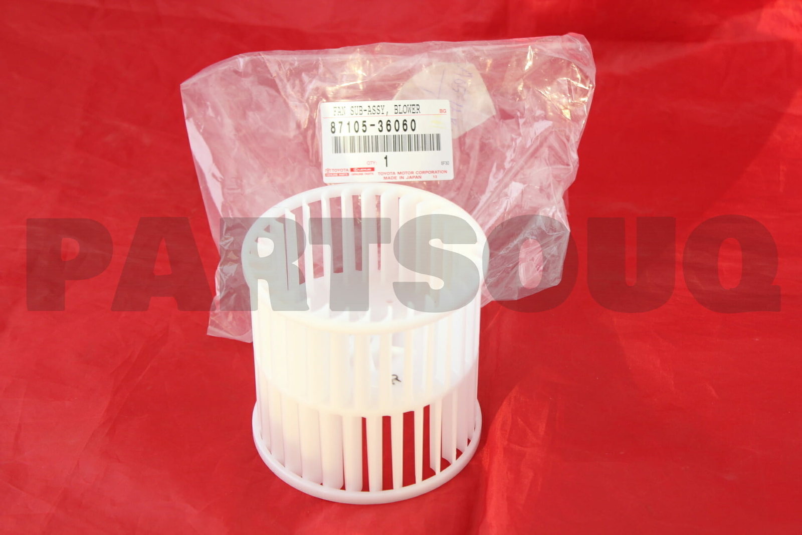 8710536060 Genuine Toyota FAN, COOLER BLOWER, NO.1 87105-36060 | eBay