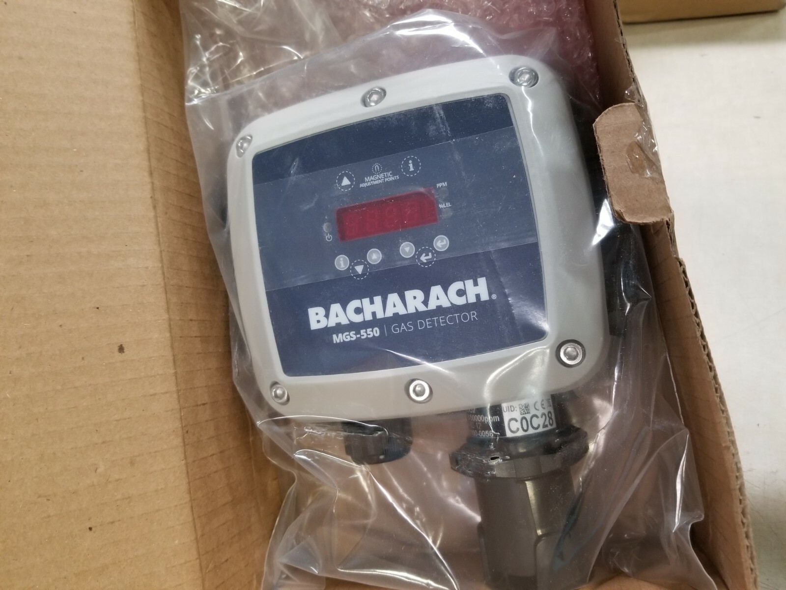 Bacharach MGS-550 Fixed Gas Detector 6600-8015 | eBay