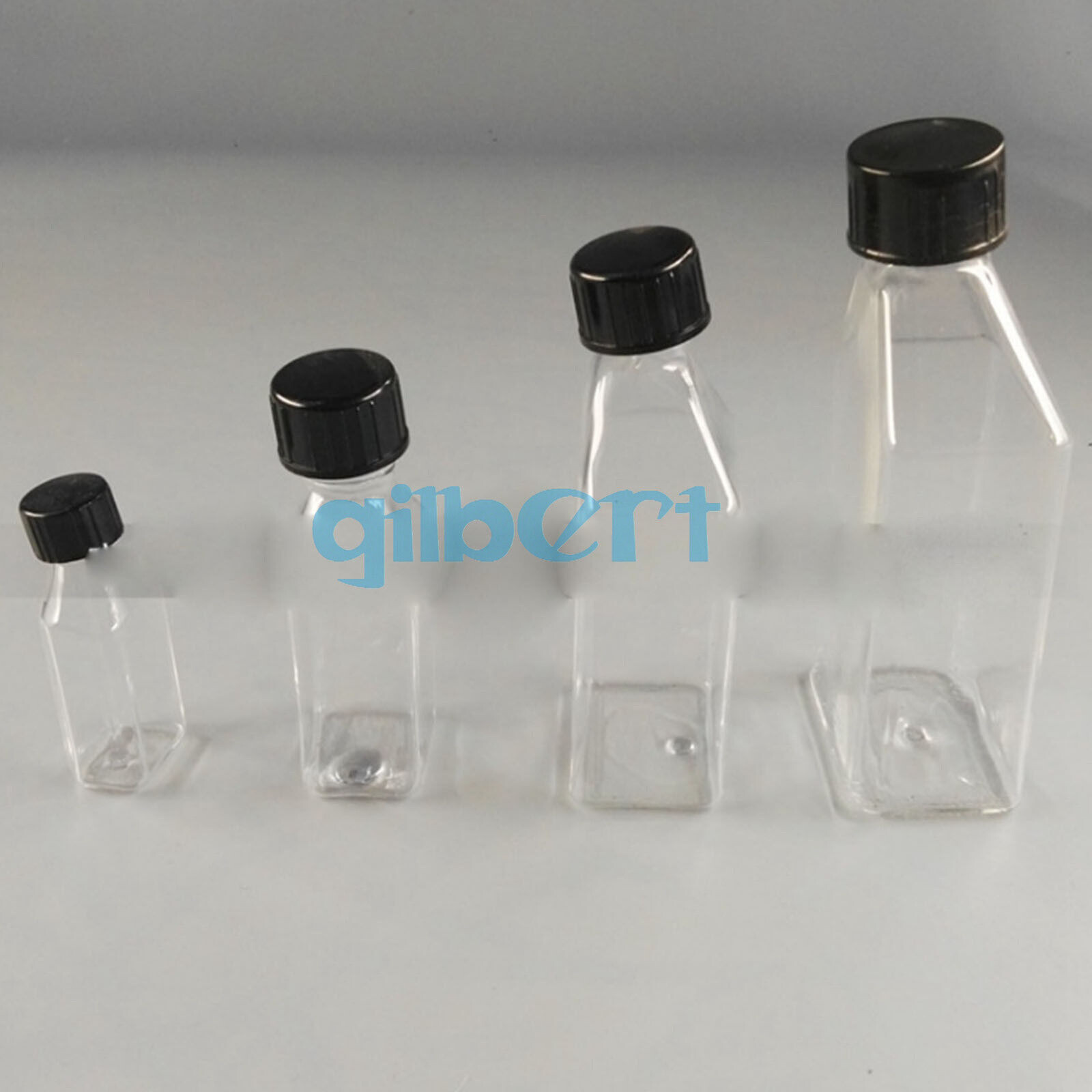 10-250ml Boro Glass Cell Culture Flask Tilted With Screw Cap Sample ...