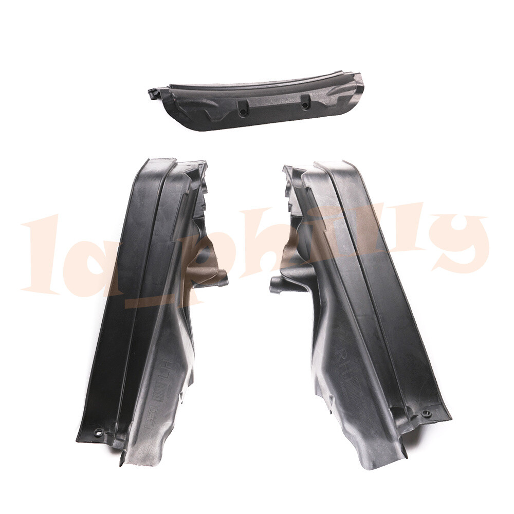 Set Engine Upper Compartment Partition Bulkhead Panel Kit For BMW X5 X6 ...