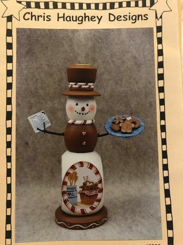 Vintage Tole Painting Pattern Packet: Gingerbread Snowman by Chris ...