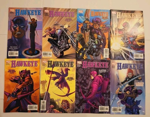 HAWKEYE (2003) COMPLETE SET #1-8 MARVEL COMICS - LOT OF 8 - NEXT DAY ...