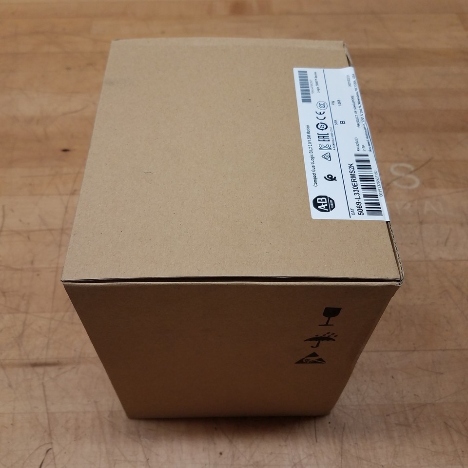 Allen Bradley 5069-L330ERMS2K Series B Safety Controller, 3MB Memory ...