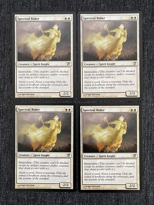 4x Spectral Rider MTG Innistrad NM Magic Regular | eBay