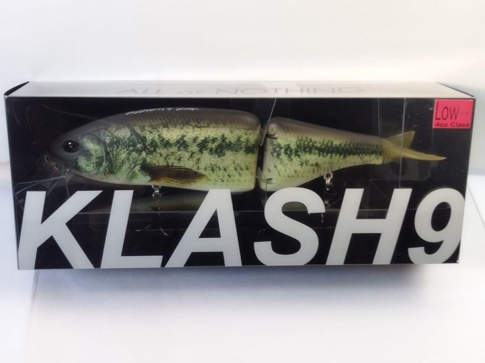 DRT KLASH 9 KLASH9 Low Float 4oz Low class Big Swimbait choose a color JP NEW | eBay