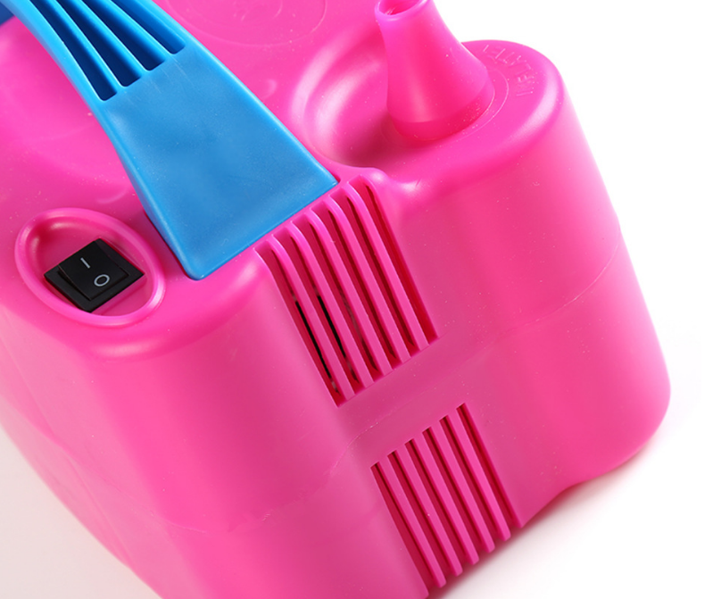 Electric Balloon Inflator Pump Portable High Power Color Air Blower Two ...