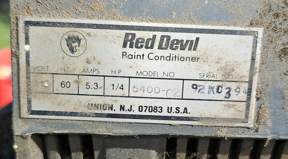 Red Devil 5400 Series Dual Arm Electric Paint Shaker/Mixer | eBay