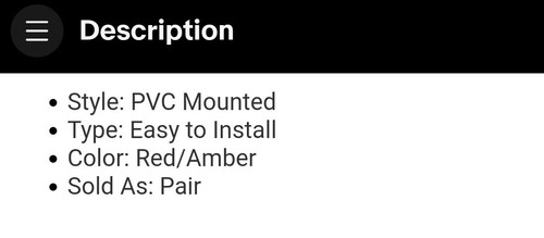 2 NEW QUALITY BICYCLE MAG WHEEL REFLECTORS AMBER ONLY | eBay